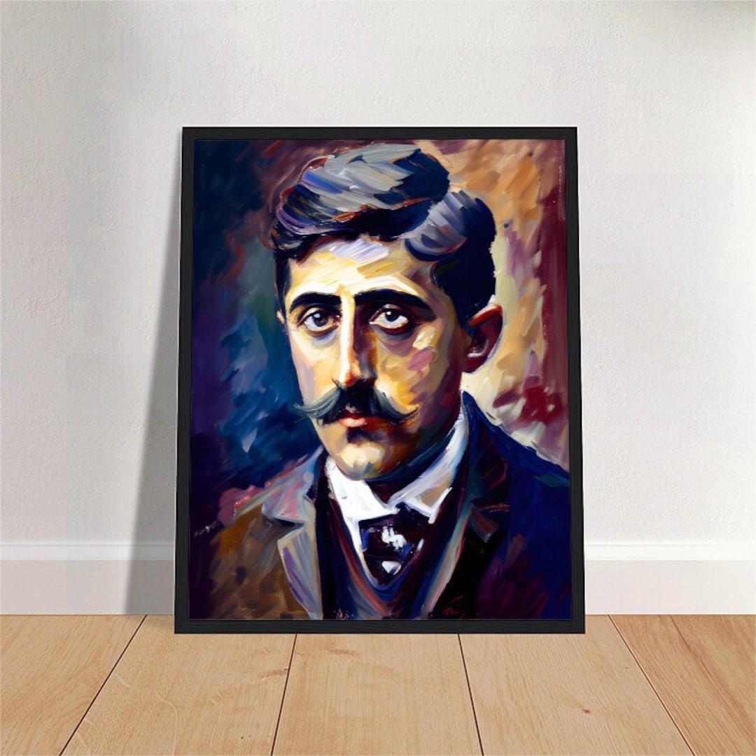 Marcel Proust Oil Painting Art Print Portrait POSTER 3 | Classic ...