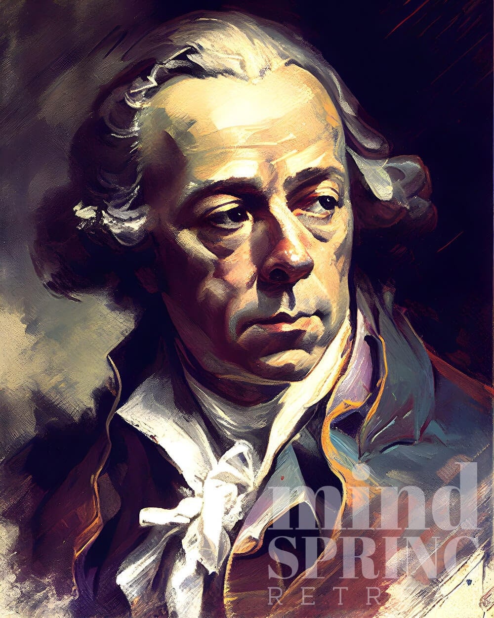 Leonhard Euler Oil Painting Art Print Portrait POSTER - Etsy