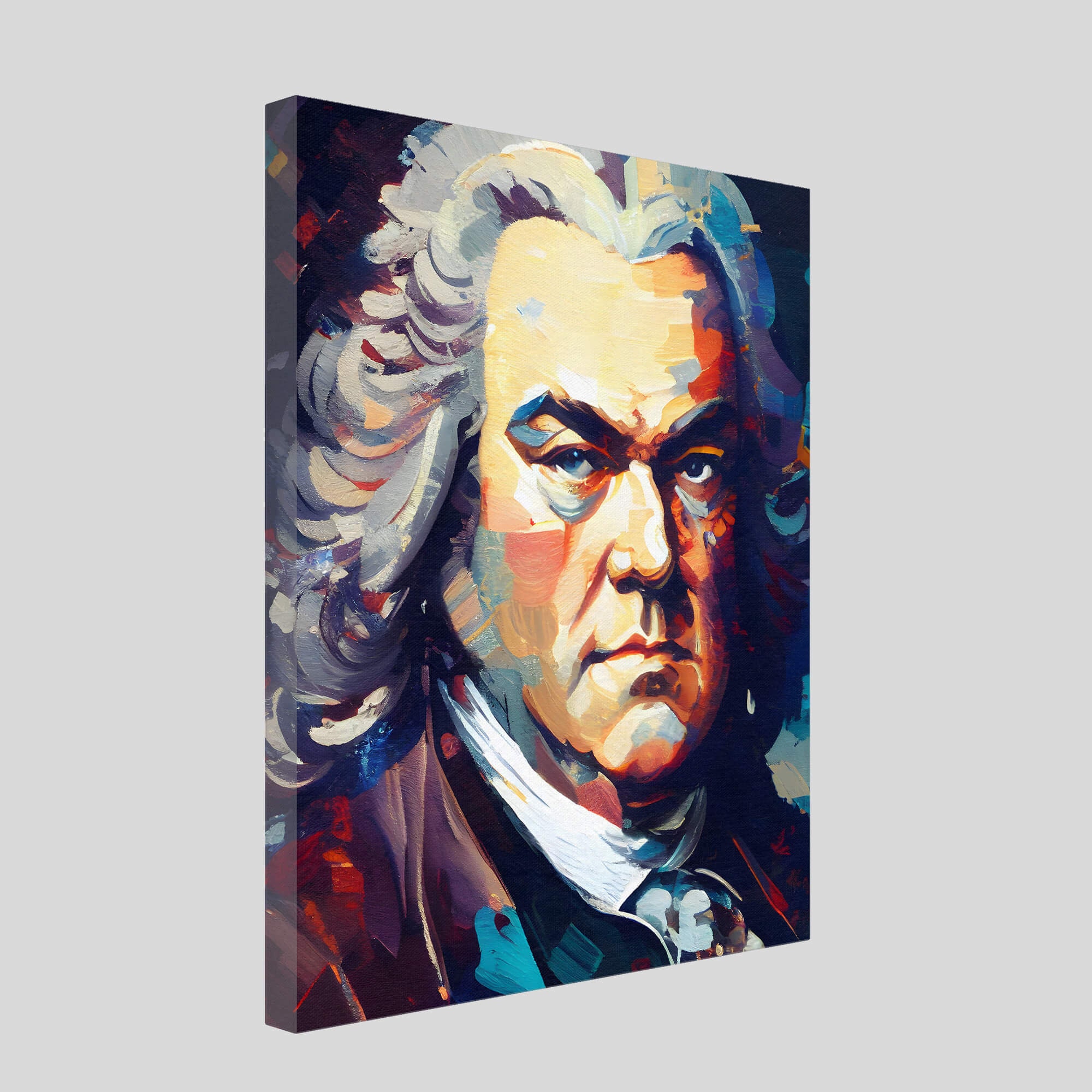 Johann Sebastian Bach Oil Painting Art Print Portrait POSTER 5 ...
