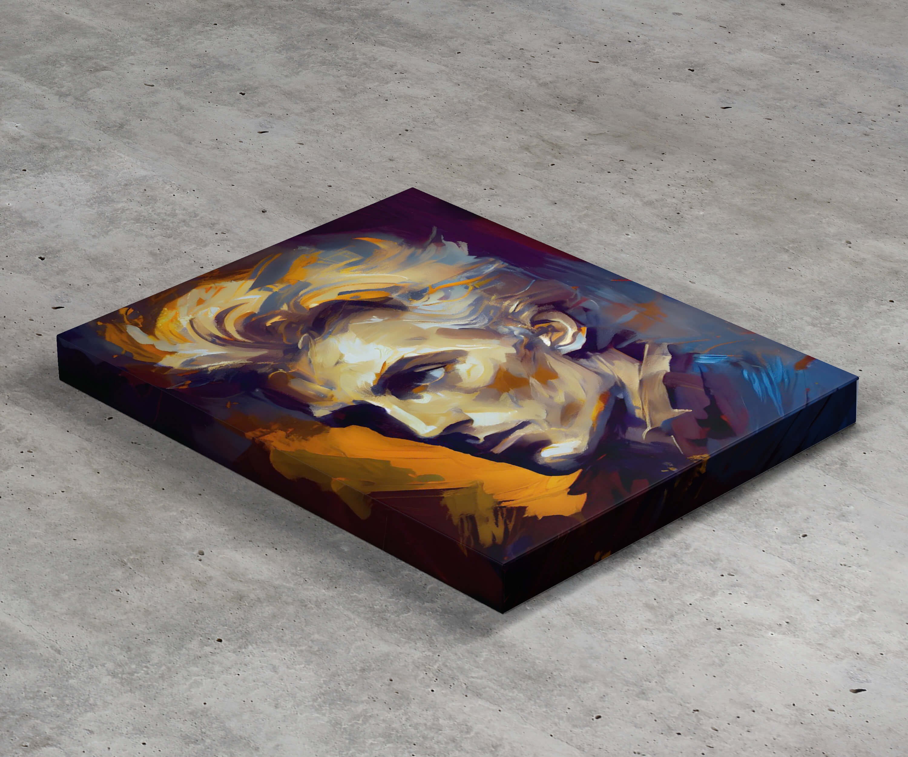 Søren Kierkegaard Oil Painting Art Print Portrait POSTER 3 | Philosophy ...