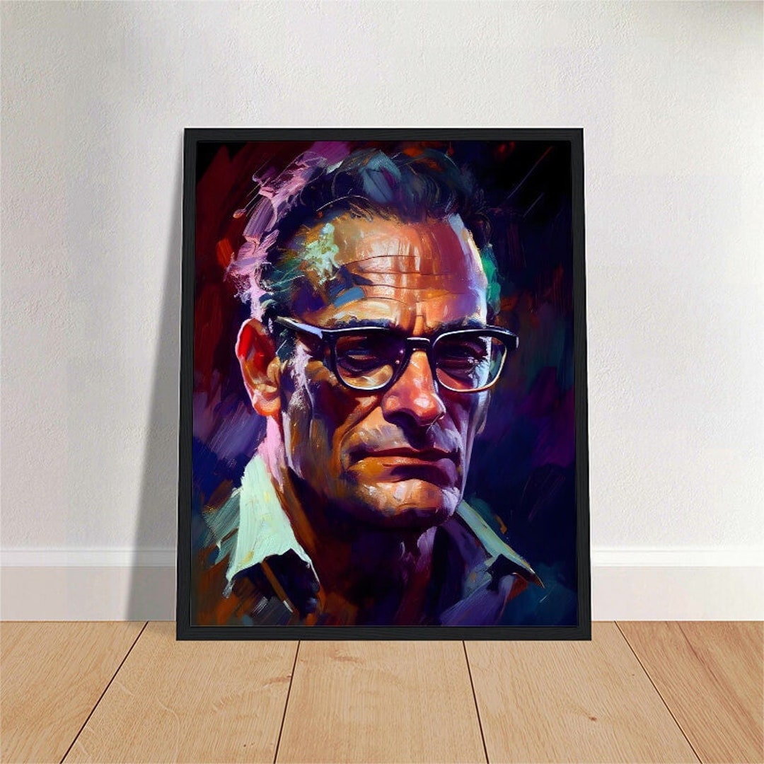 Arthur Miller Oil Painting Art Print Portrait POSTER 4 | Classic ...