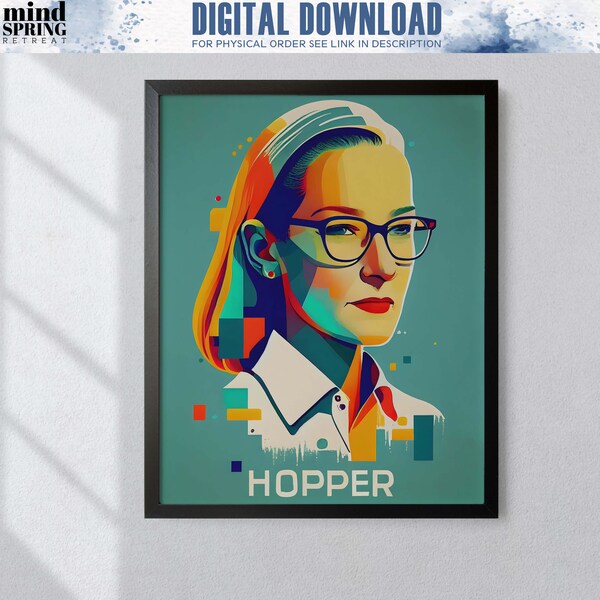 Grace Hopper Poster - Etsy