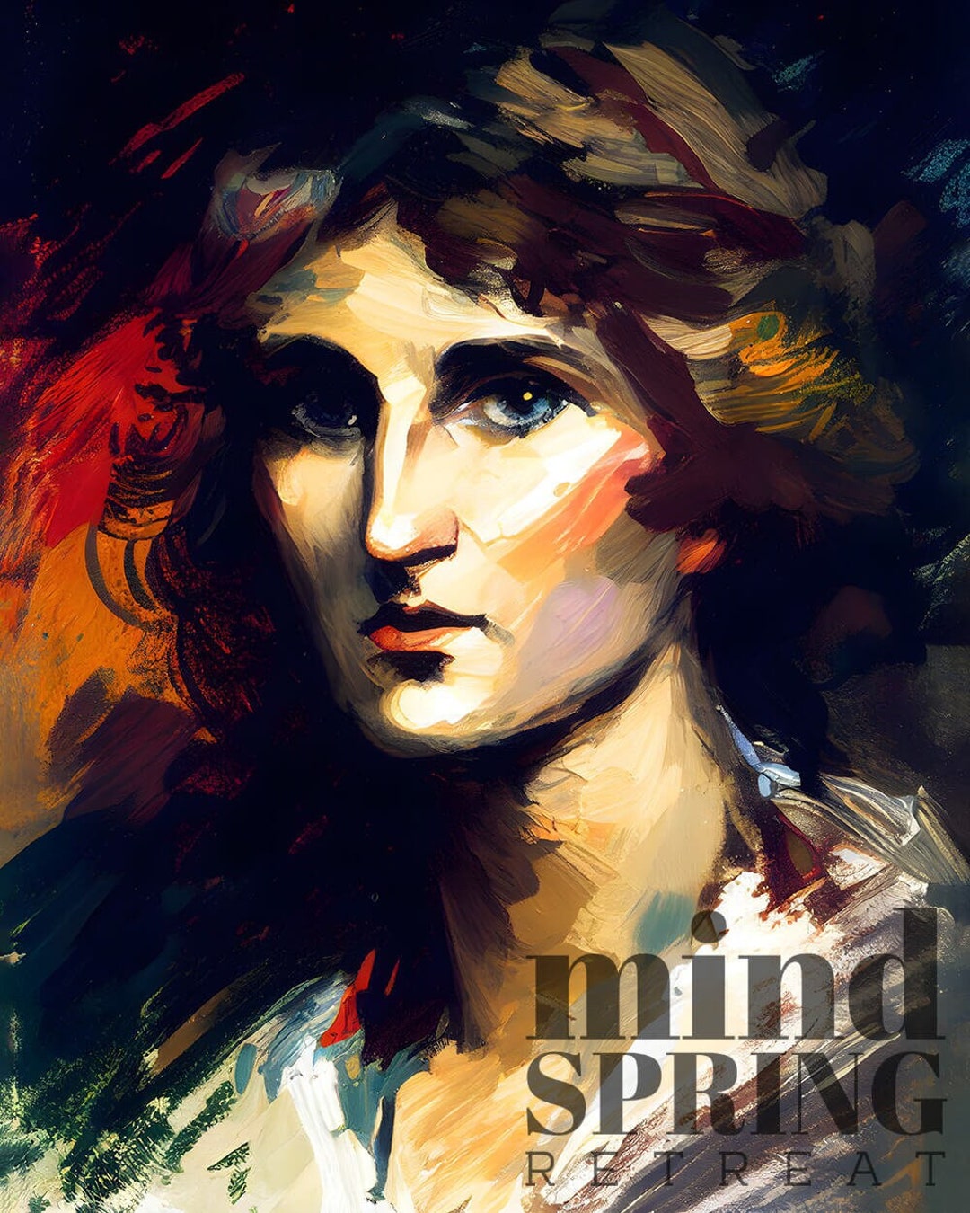 Mary Wollstonecraft Oil Painting Art Print Portrait POSTER - Etsy