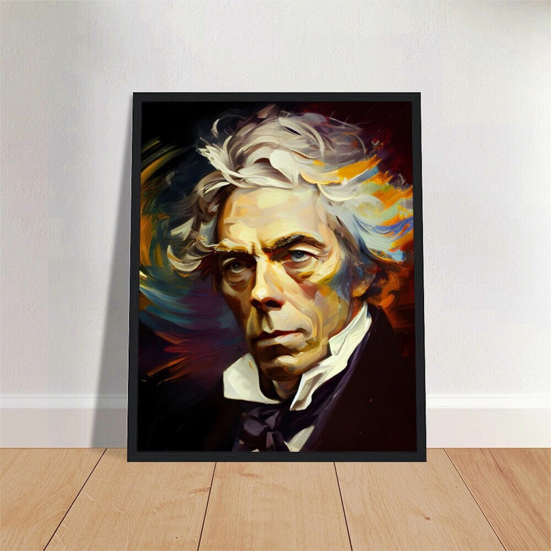 Michael Faraday Oil Painting Art Print Portrait POSTER 3 | Chemistry ...