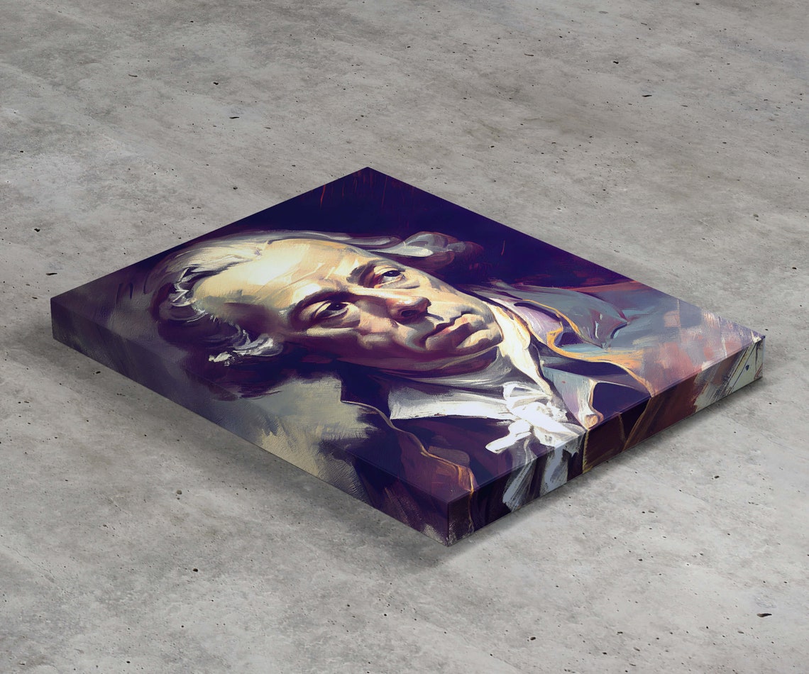 Leonhard Euler Oil Painting Art Print Portrait POSTER - Etsy