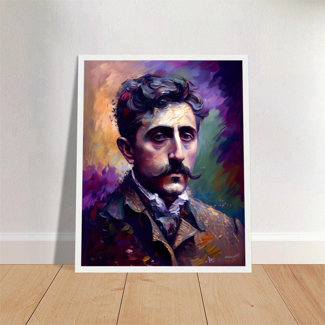 Marcel Proust Oil Painting Art Print Portrait POSTER 2 | Classic ...