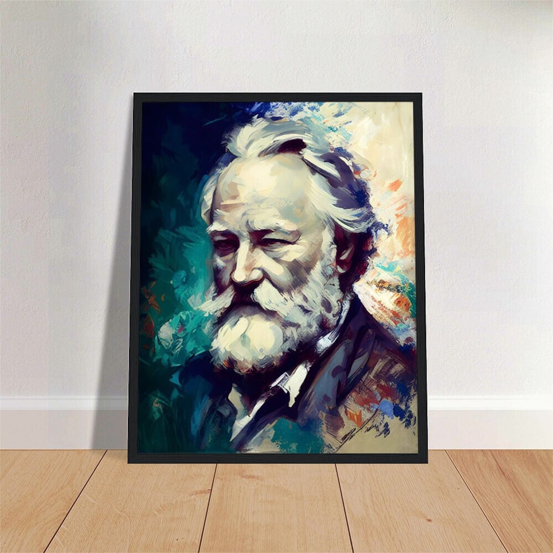 Victor Hugo Oil Painting Art Print Portrait POSTER 2 | Classic ...