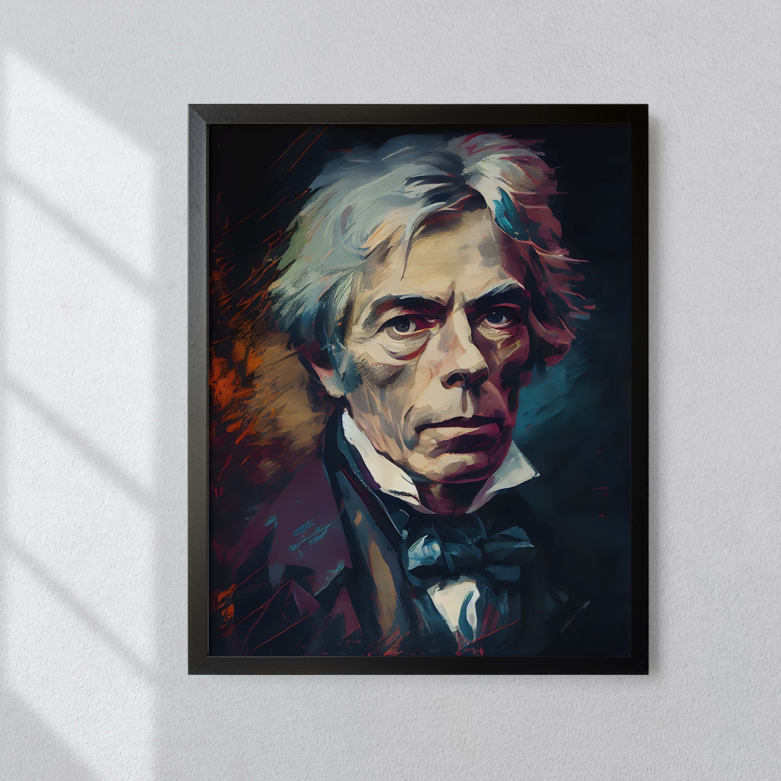 Michael Faraday Oil Painting Art Print Portrait POSTER - Etsy