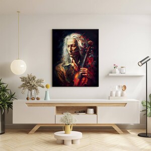 Antonio Vivaldi Oil Painting Art Print Portrait POSTER Classical Music ...