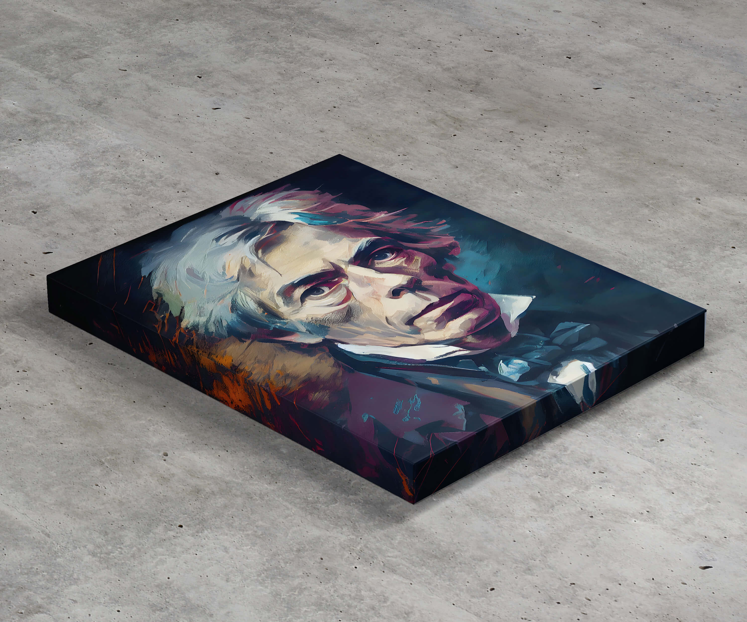 Michael Faraday Oil Painting Art Print Portrait POSTER - Etsy