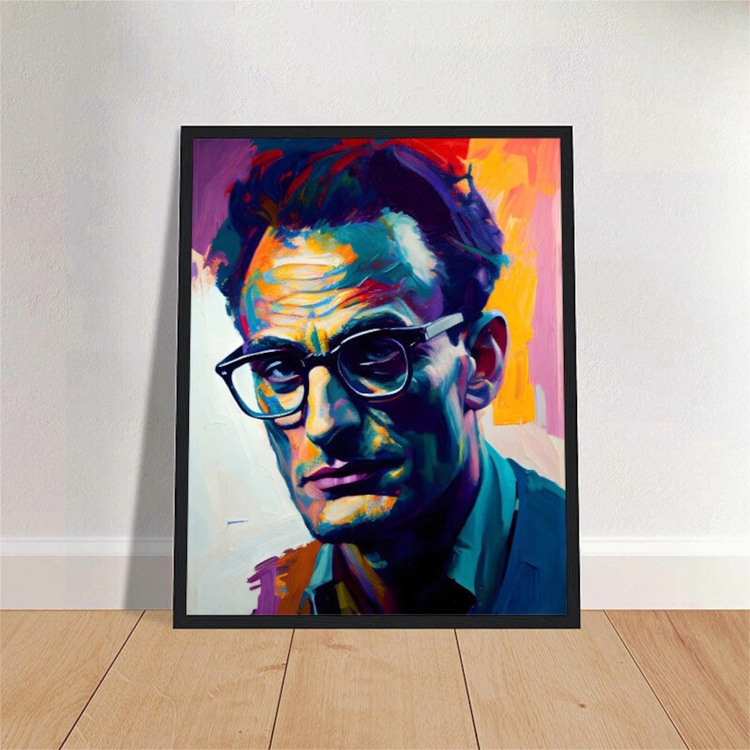 Arthur Miller Oil Painting Art Print Portrait POSTER 2 | Classic ...