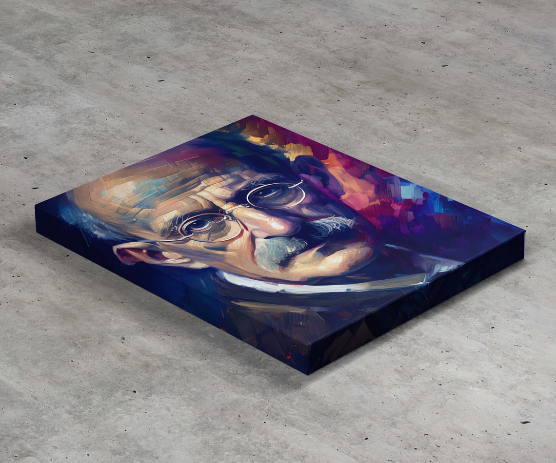 Max Planck Oil Painting Art Print Portrait POSTER | Science Physics ...