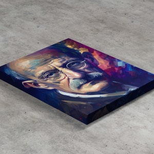 Max Planck Oil Painting Art Print Portrait POSTER | Science Physics ...