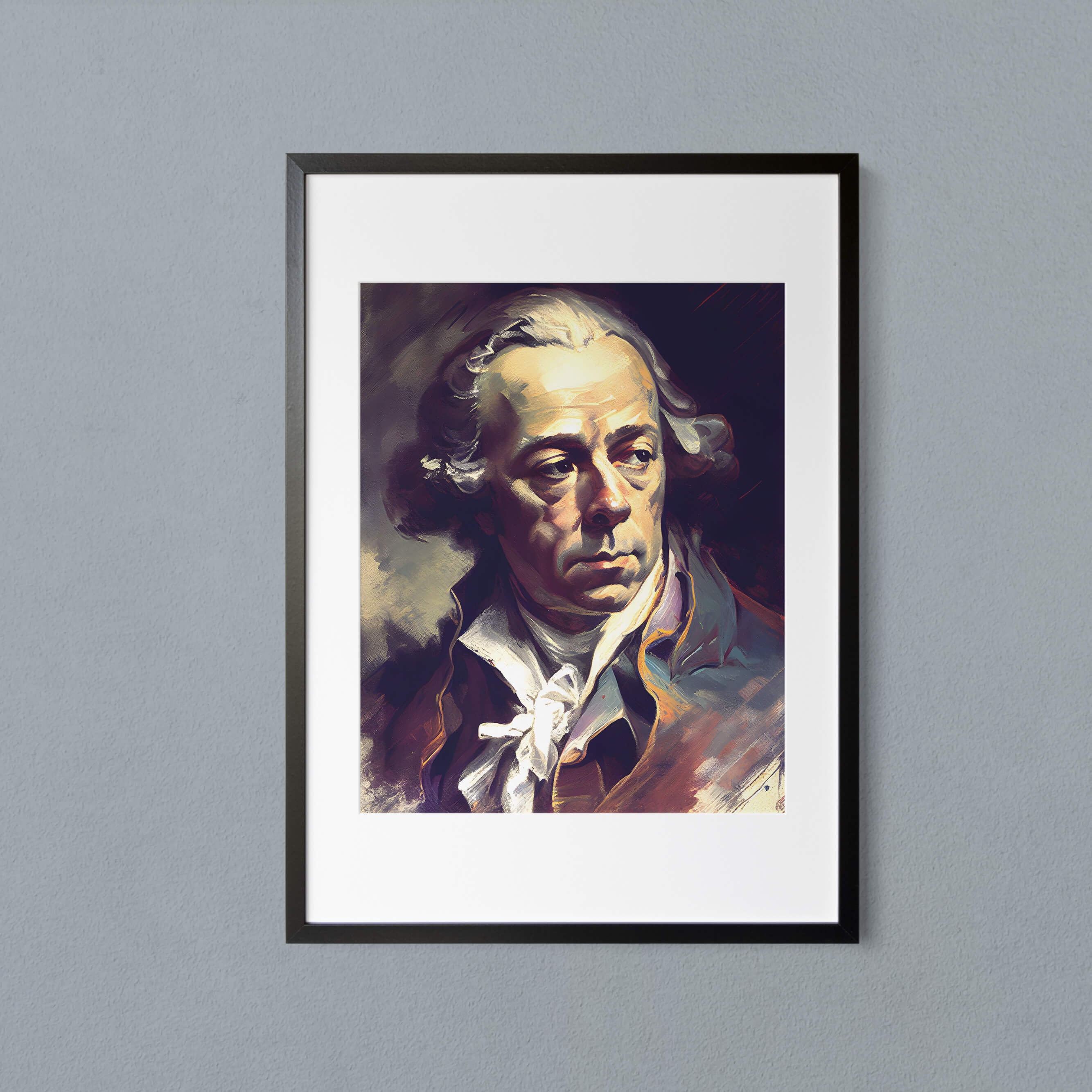 Leonhard Euler Oil Painting Art Print Portrait POSTER - Etsy