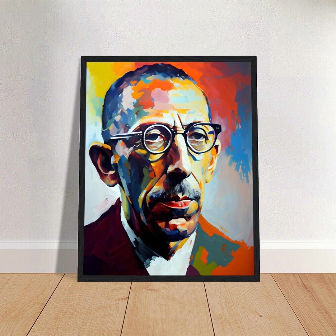 Igor Stravinsky Oil Painting Art Print Portrait POSTER 2 | Classical ...