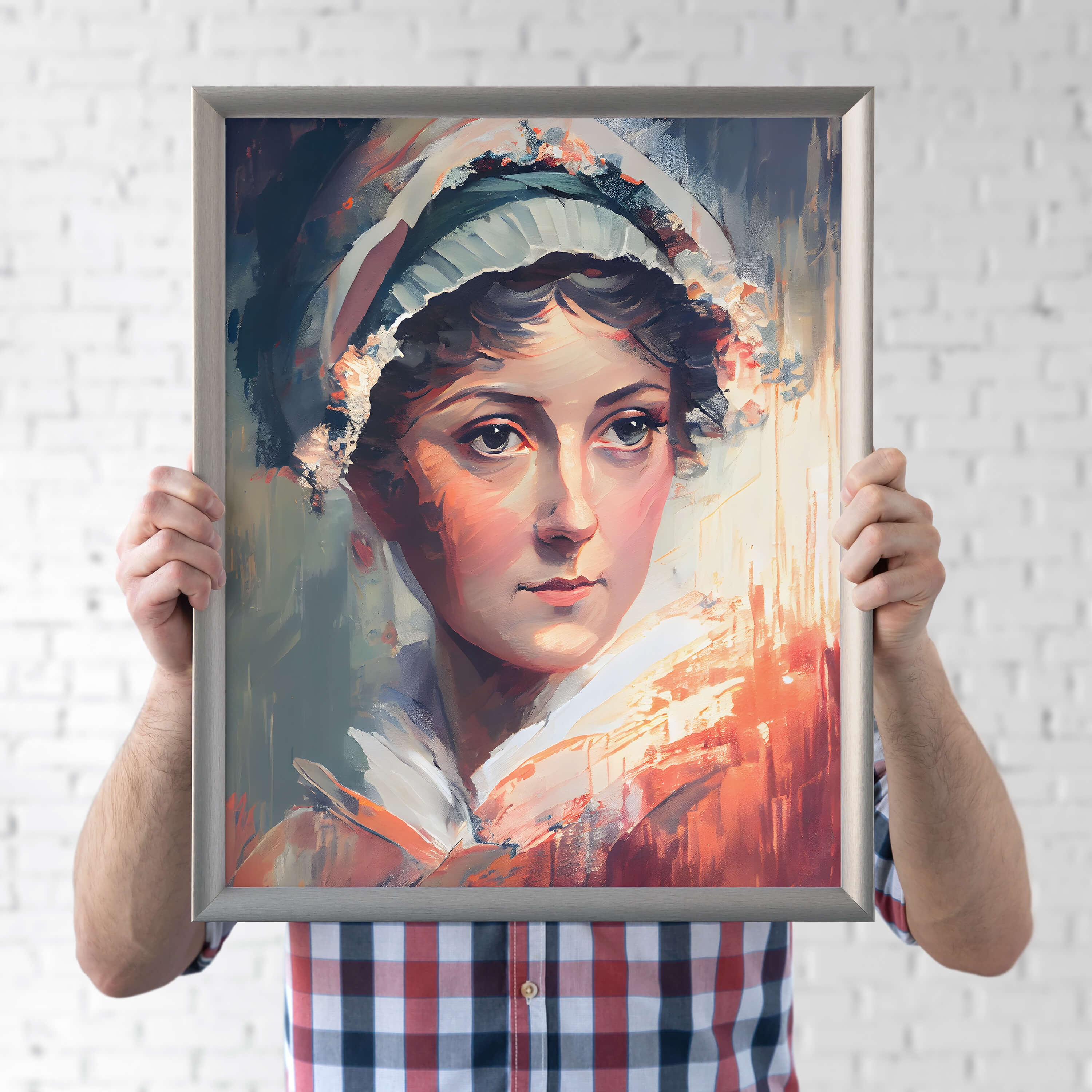 Jane Austen Oil Painting Art Print Portrait POSTER 1 Classic - Etsy