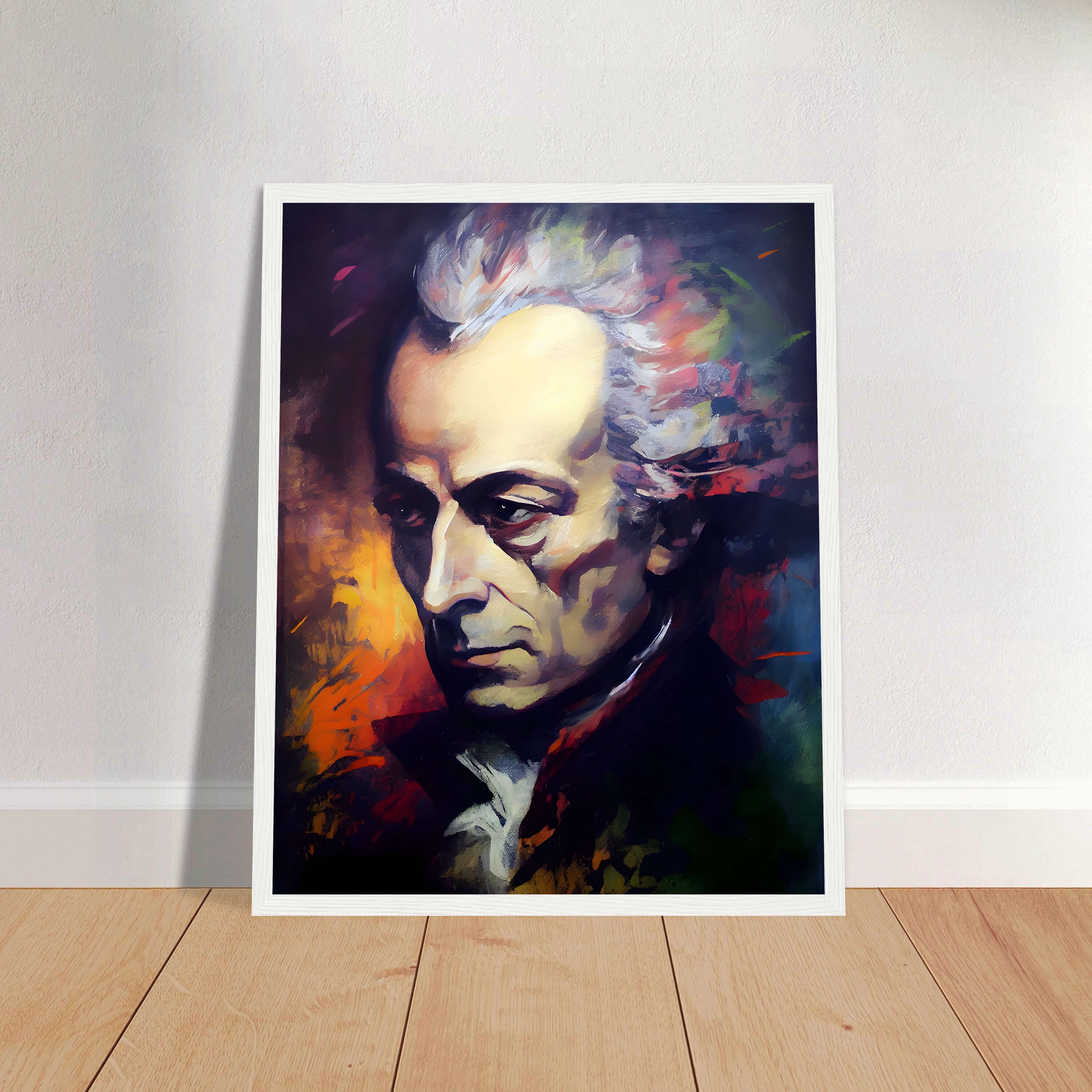 Immanuel Kant Oil Painting Art Print Portrait POSTER 2 - Etsy