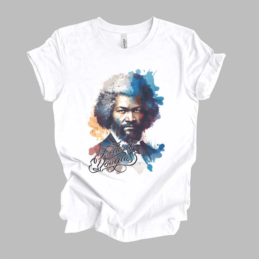 Frederick Douglass Watercolor T-shirt | History Gift Unisex Tshirt ...
