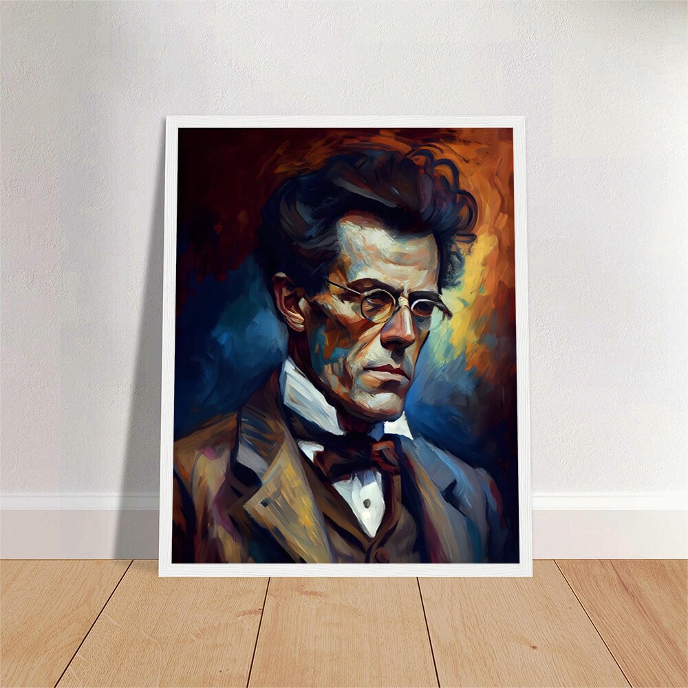 Gustav Mahler Oil Painting Art Print Portrait POSTER 2 | Classical ...
