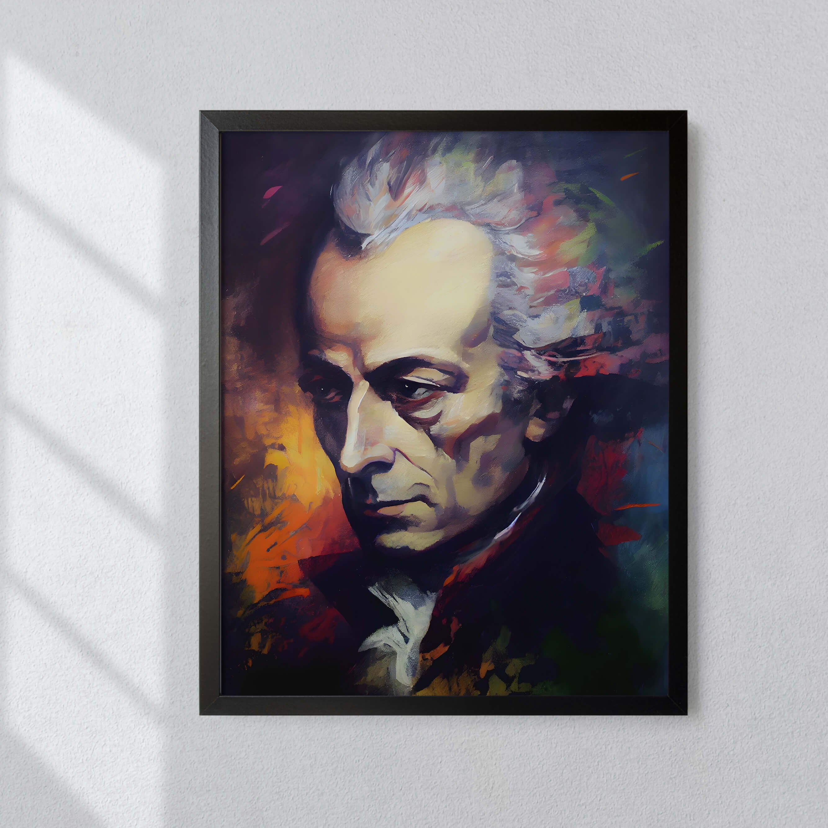 Immanuel Kant Oil Painting Art Print Portrait POSTER 2 - Etsy