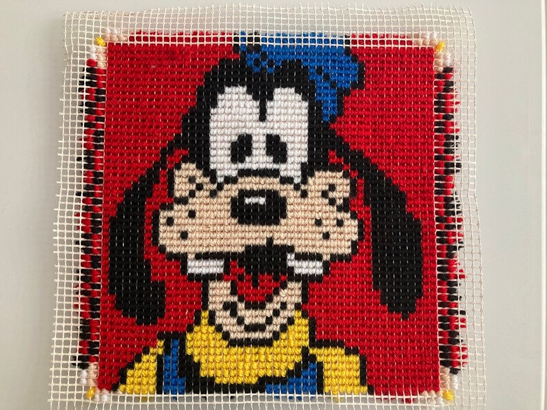 Vintage Winnie the Pooh and Goofy Hook Rugs 80s/90s Disney - Etsy