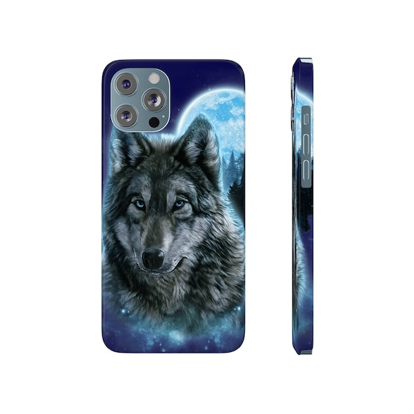 Wolf Phone Case - Etsy