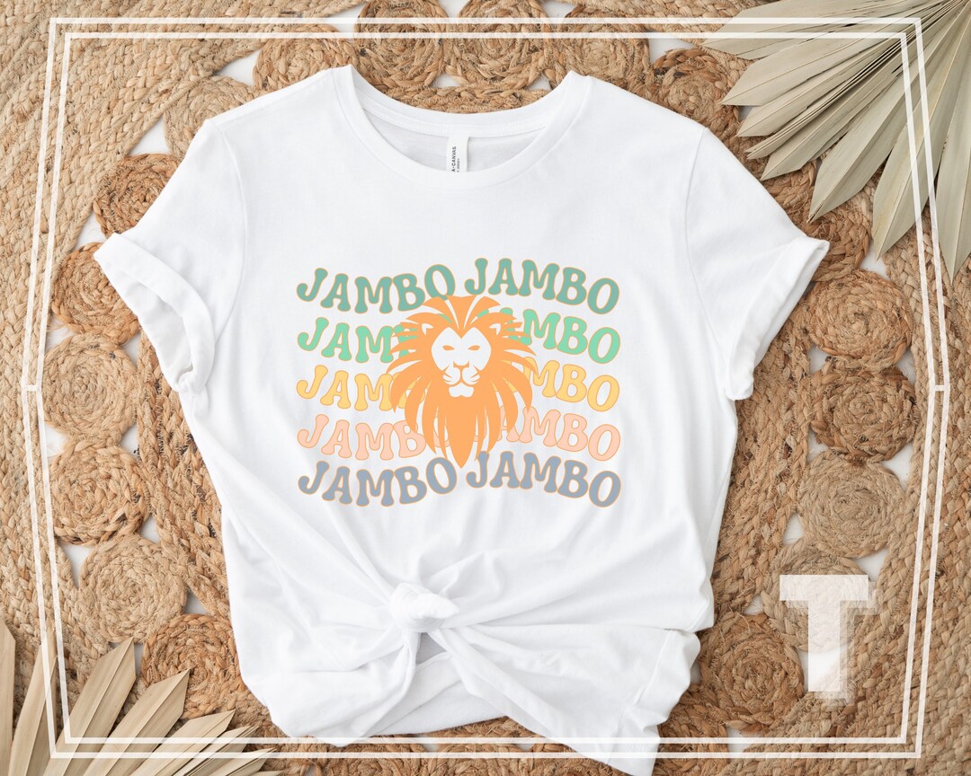 Jambo Lion Animal Kingdom Shirt for Women, Disneyworld Vacation Shirt ...