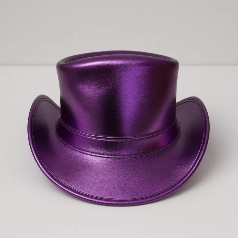 Purple Top Hat - Etsy