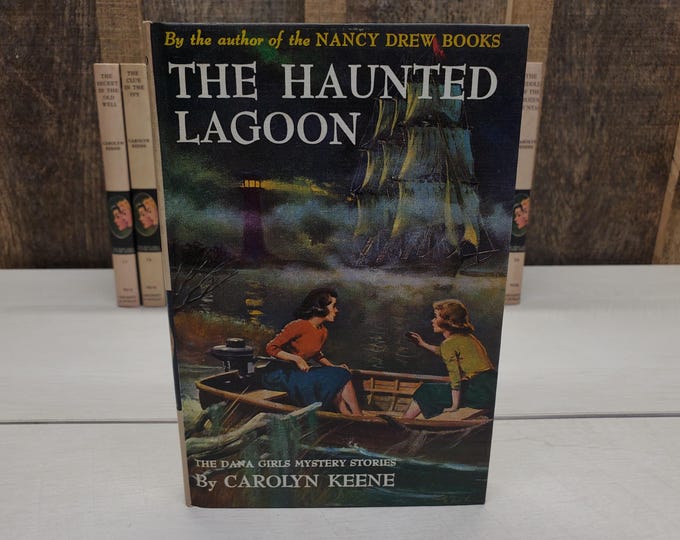 Dana Girls the Haunted Lagoon - Cover Art is Awesome! - Etsy