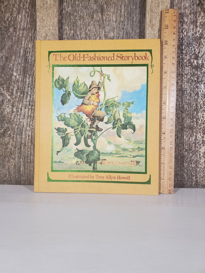 The Old-fashioned Storybook Beautifully Illustrated Vintage - Etsy