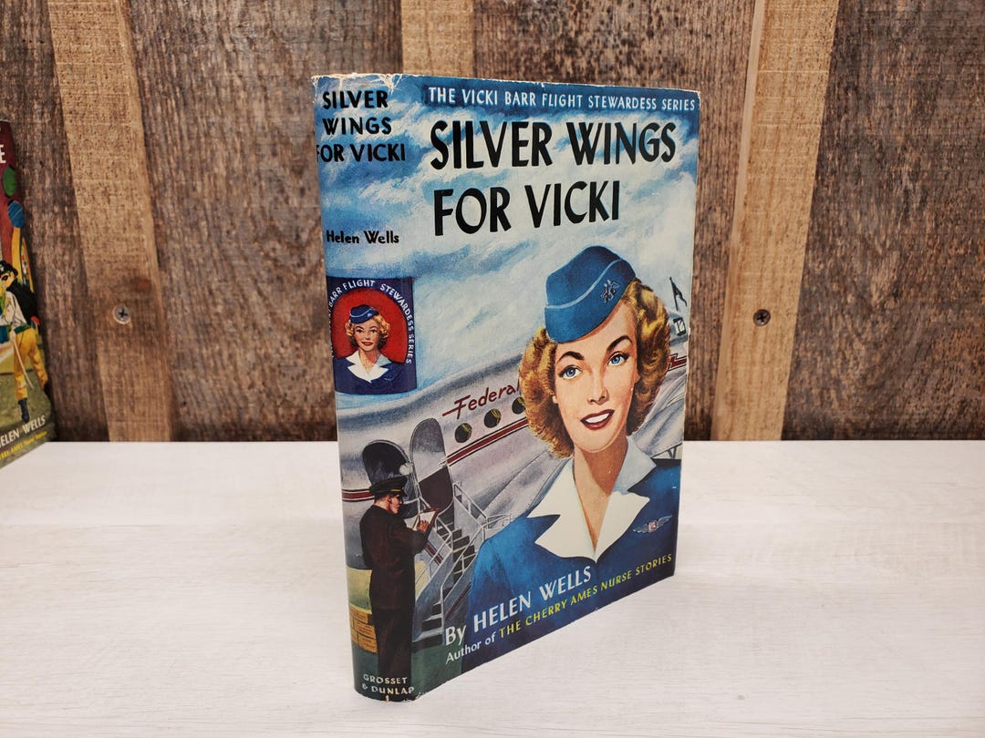 Vicki Barr Silver Wings for Vicki by Helen Wells – Nice DJ - Etsy