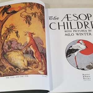 The Aesop for Children Illustrator Milo Winter - Etsy