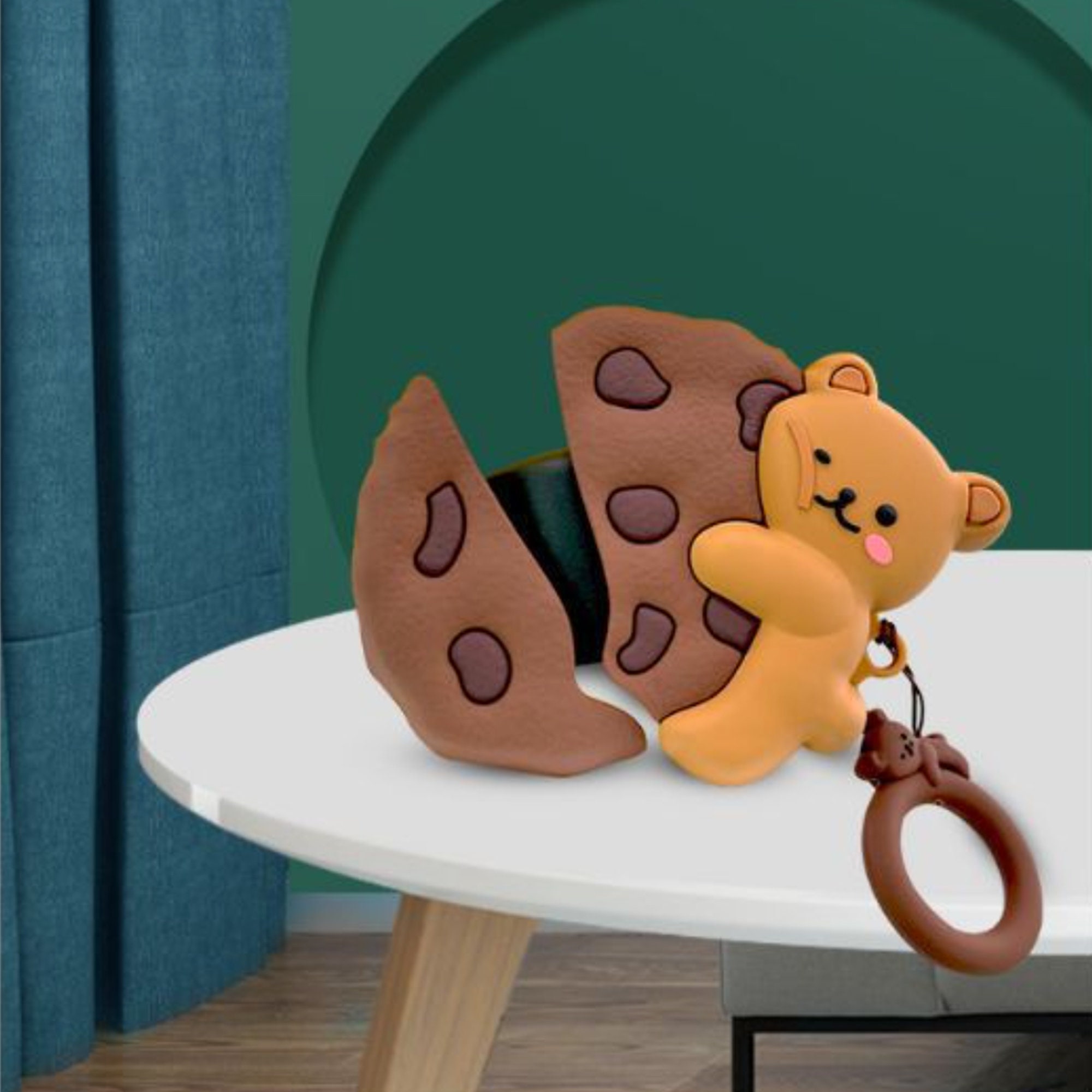 Key Fob Case Cute Cookie Bear Smart Keyless Remote Cover for - Etsy