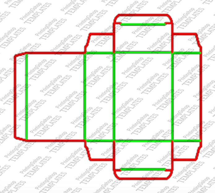 Editable Vintage-inspired Packaging Template Die Laster Cut Cutting Die ...
