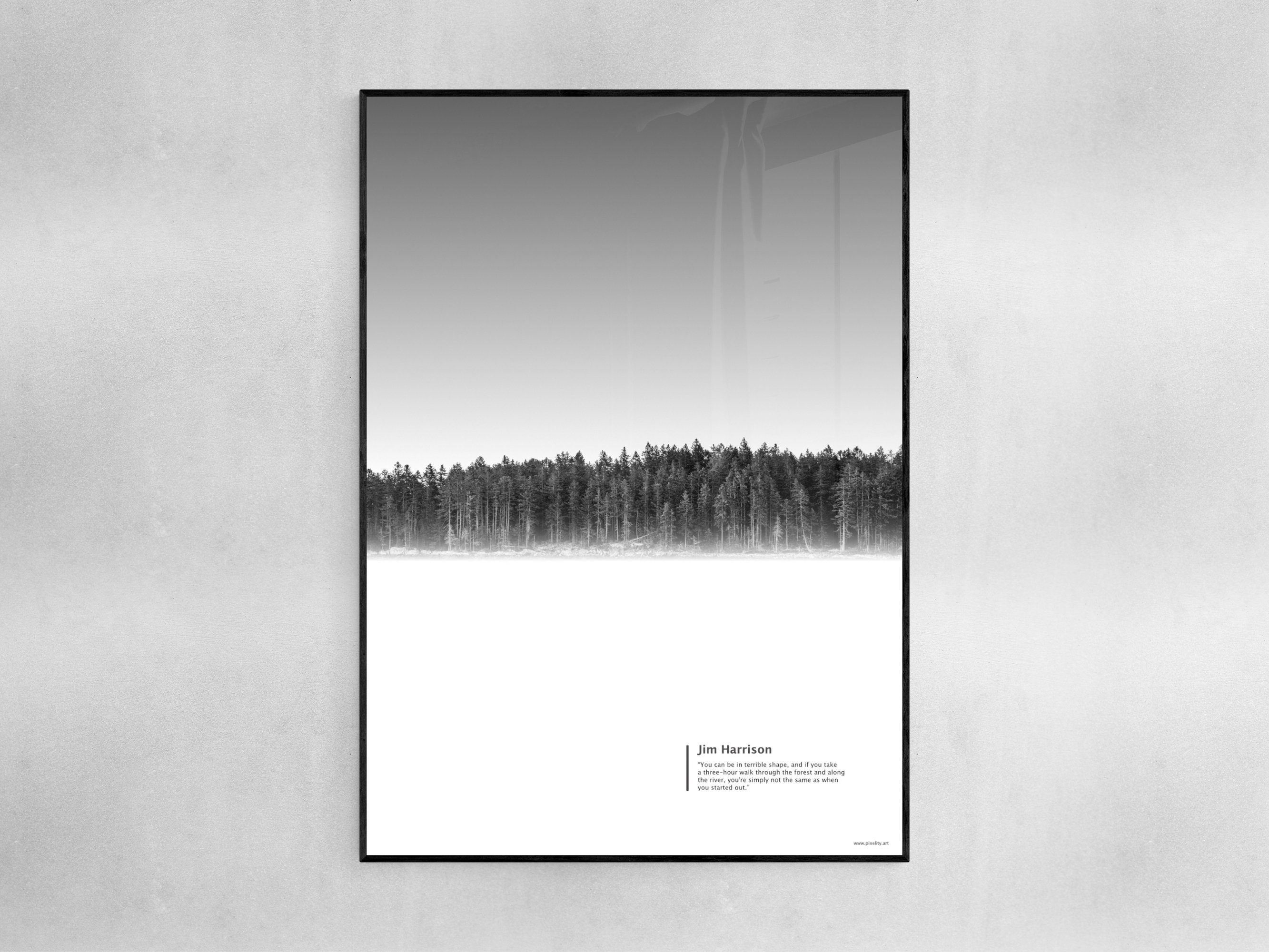 Forrest PRINTABLE Poster, Inspirational Quote, Wall Art, Digital ...