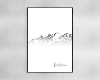 Forrest PRINTABLE Poster Inspirational Quote Wall Art - Etsy