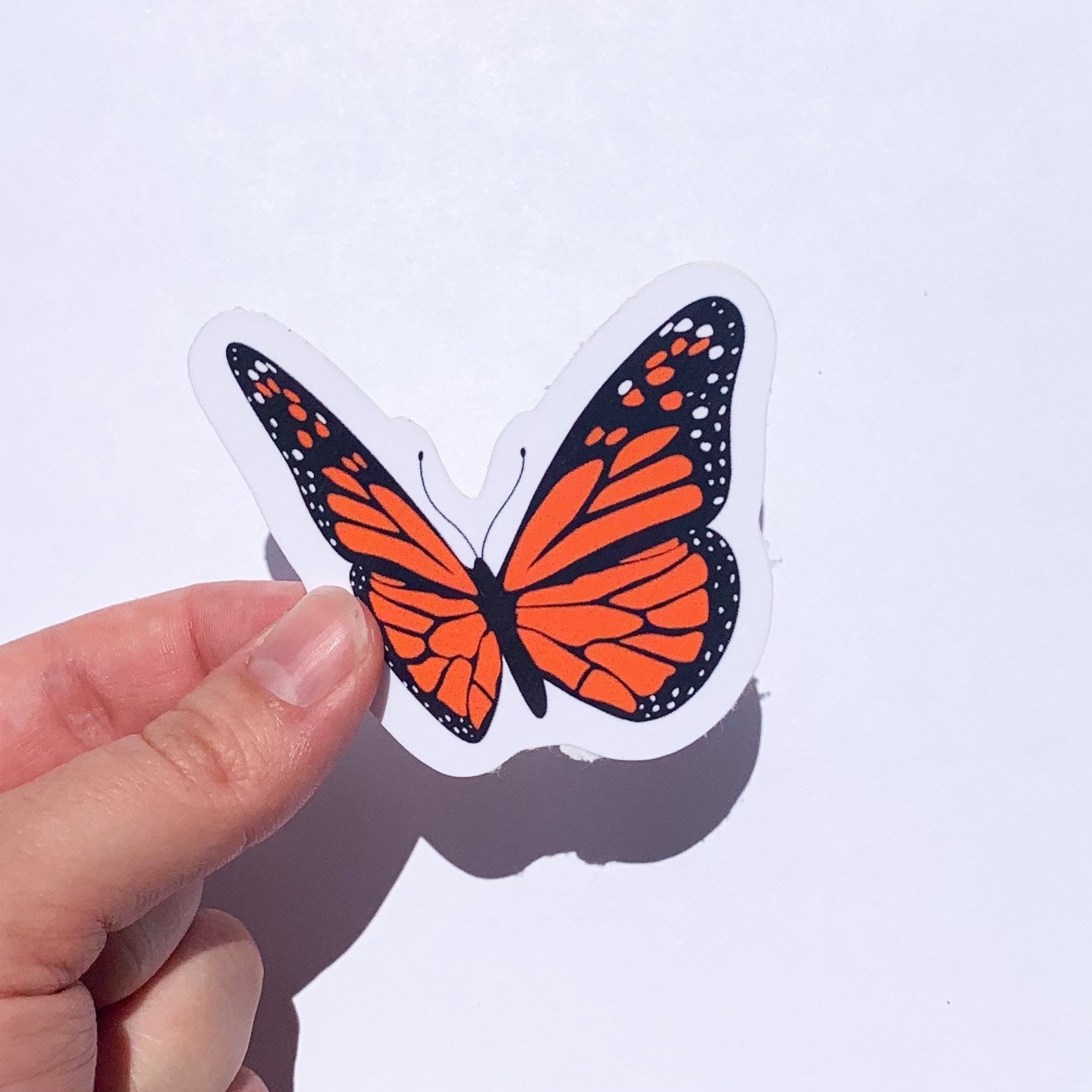 Monarch Sticker - Etsy