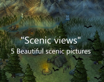 RPG Top Down Battle Map Pack mines and Caves Set 2 - Etsy