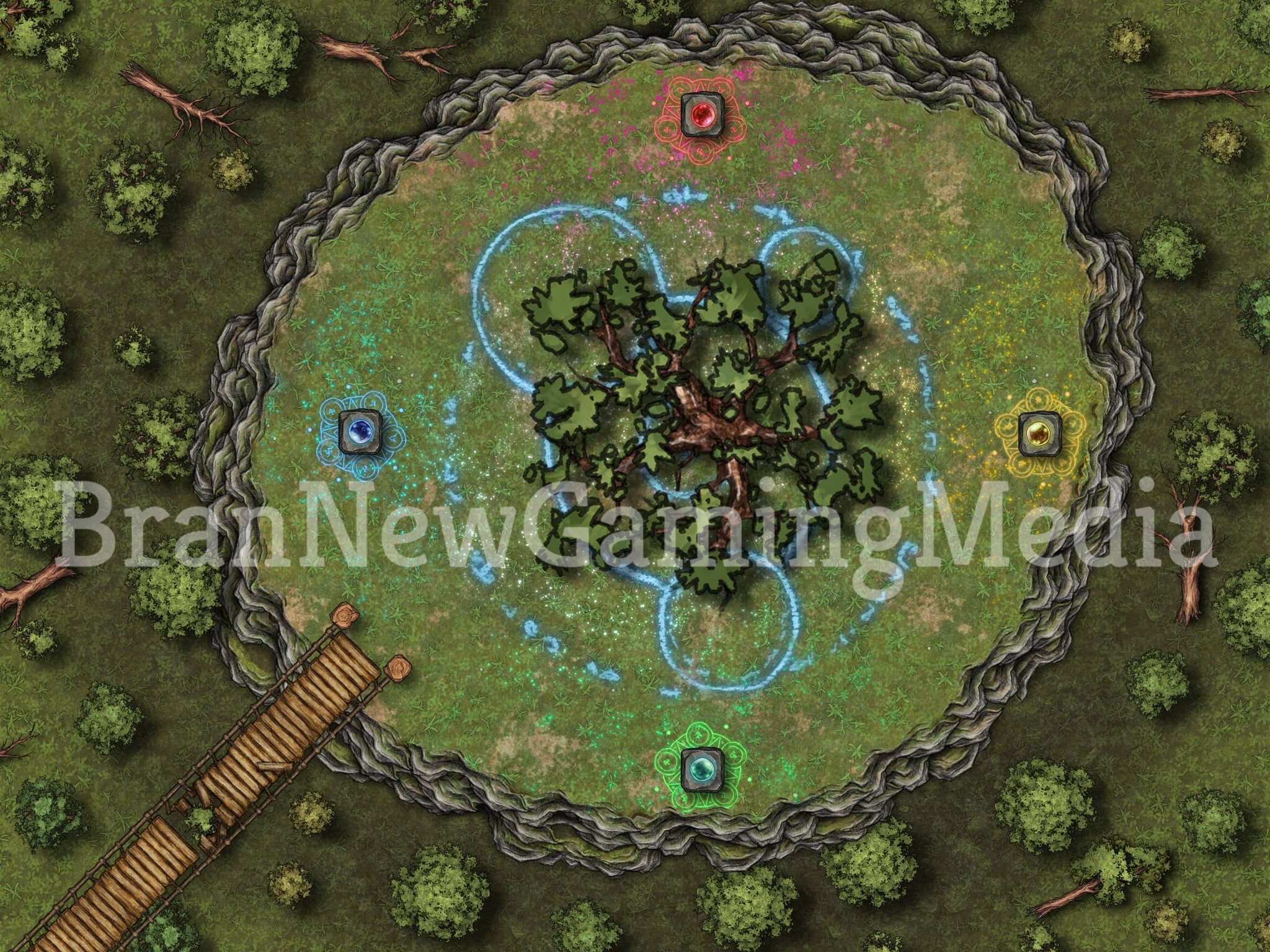 RPG Top Down Battle Map Pack "epic Dungeon Entrances" Can Be Used for ...