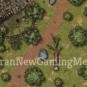 RPG Top Down Battle Map Pack "cave Entrances" Can Be Used for Dnd and Other Tabletop Rpgs - Etsy