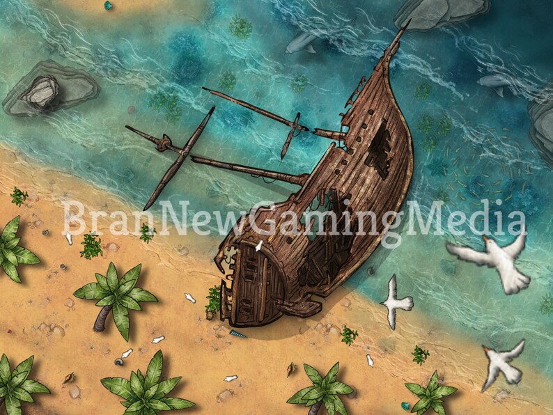 RPG Top Down Battle Map Pack "scenic Views" Can Be Used for Dnd and ...