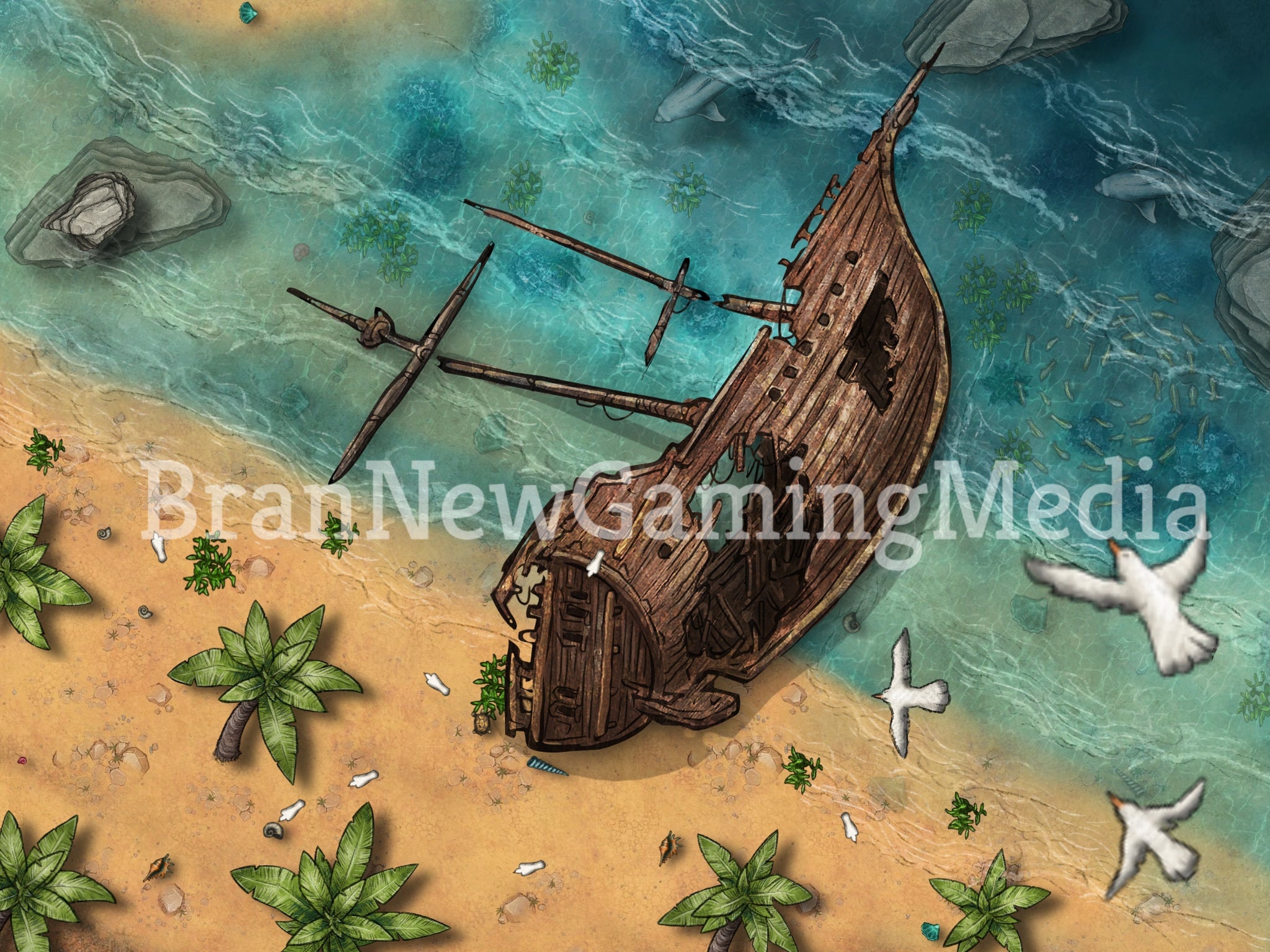 RPG top down battle map pack Scenic views se puede - Etsy España