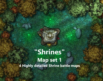 RPG Top Down Battle Map Pack mines and Caves Set 2 - Etsy