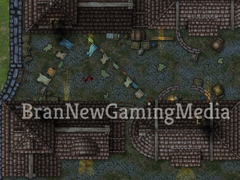 RPG Top Down Battle Map Pack "ambush" Can Be Used With Dnd and Other ...