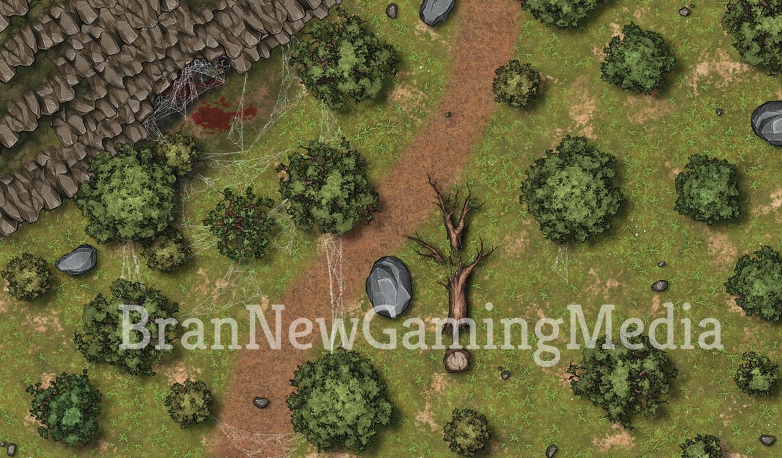 RPG Top Down Battle Map Pack "cave Entrances" Can Be Used for Dnd and Other Tabletop Rpgs - Etsy