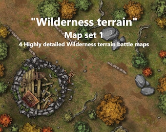 RPG Top Down Battle Map Pack mines and Caves Set 2 - Etsy