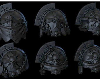 Grey Knight Helmet 40k | Etsy