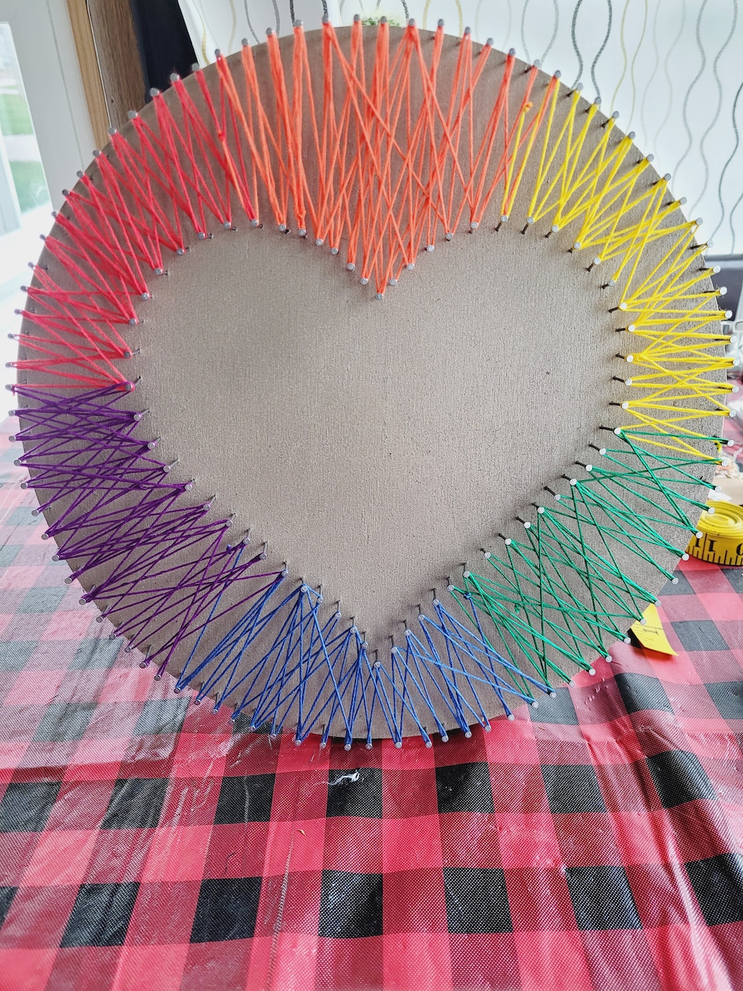 Custom Circle String Art - Etsy