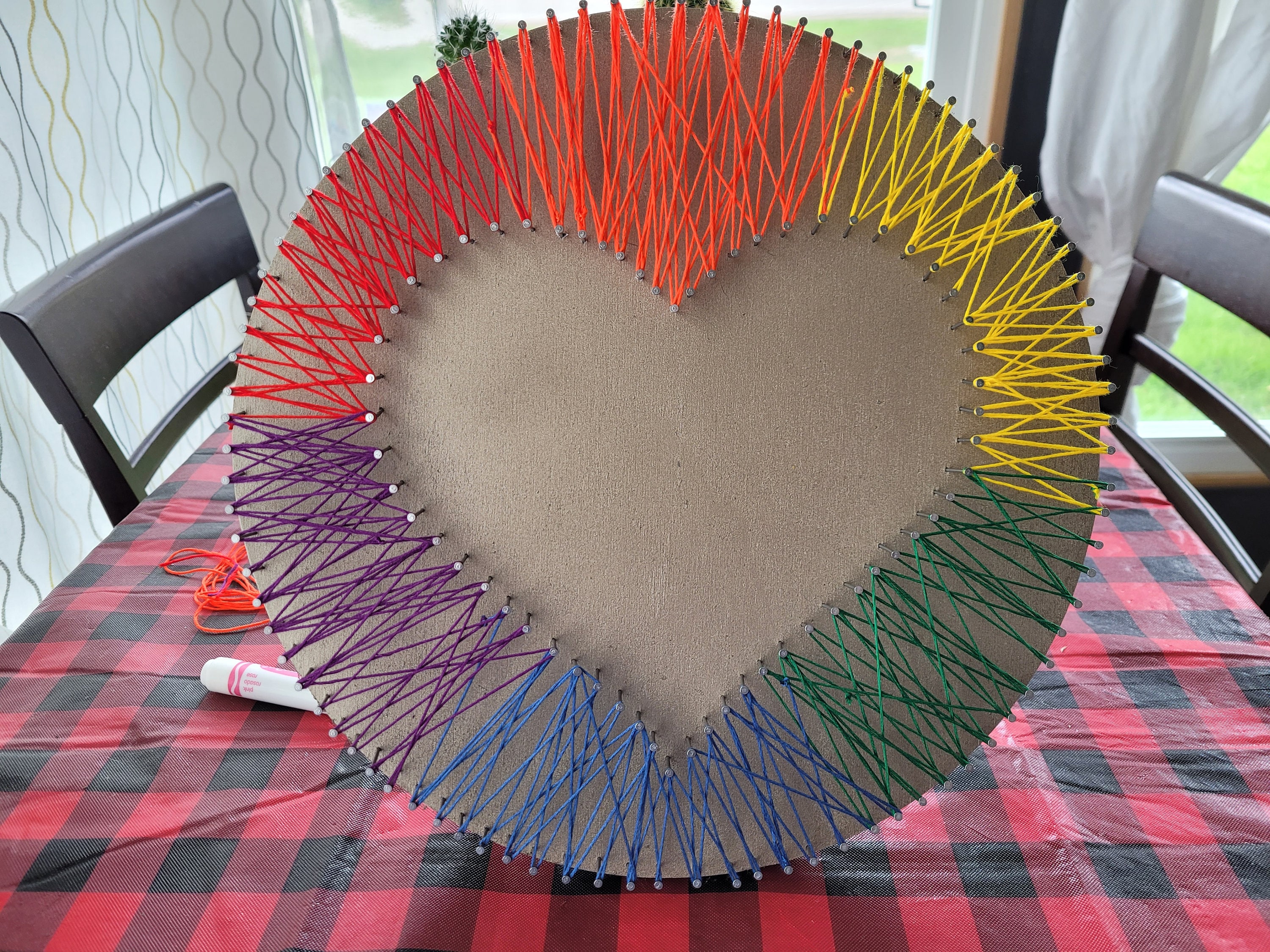 Custom Circle String Art - Etsy