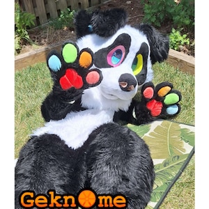 Toony Fursuit Handpaw Pattern + Tutorial (PDF Download) - Etsy